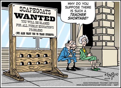 Teacher Shortage | Huck/Konopacki Cartoons