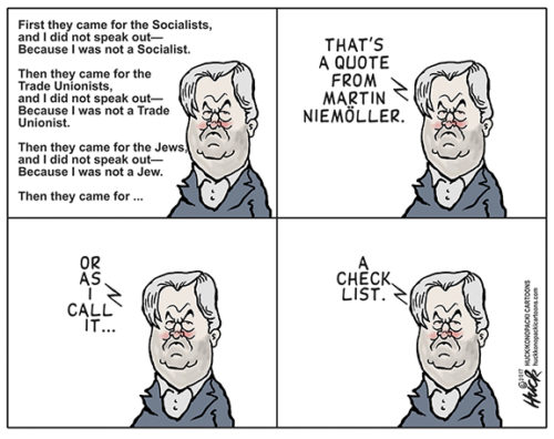 Gary Huck Labor Cartoons for April 2017 | Huck/Konopacki Cartoons