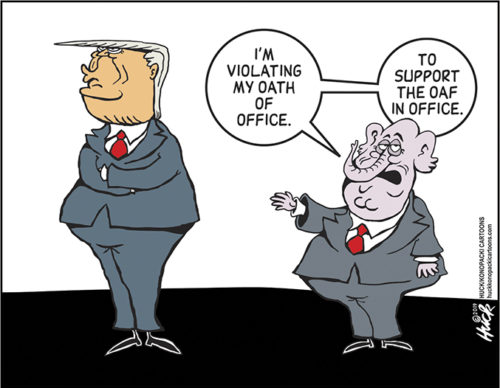 Gary Huck Labor Cartoons for January 2020 | Huck/Konopacki Cartoons