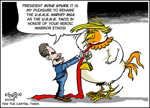 President Bone Spurs | Huck/Konopacki Cartoons